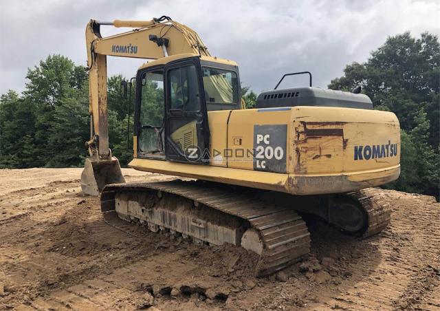 Komatsu PC200LC-7 excavator specs (2002 - 2005) | Diggers | LECTURA Specs