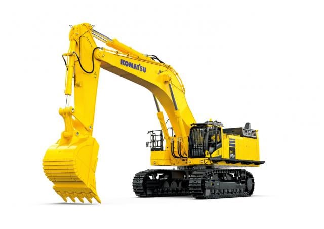 Komatsu PC950-11 excavator specs (2023 - 2025) | Diggers | LECTURA Specs
