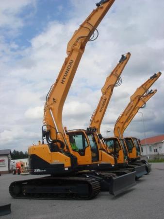 Hyundai R 235 LCR 9 excavator specs & dimensions (2011 - 2013 ...