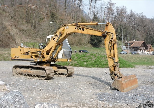 Eder R 815 excavator specs (1987 - 1993) | Diggers | LECTURA Specs