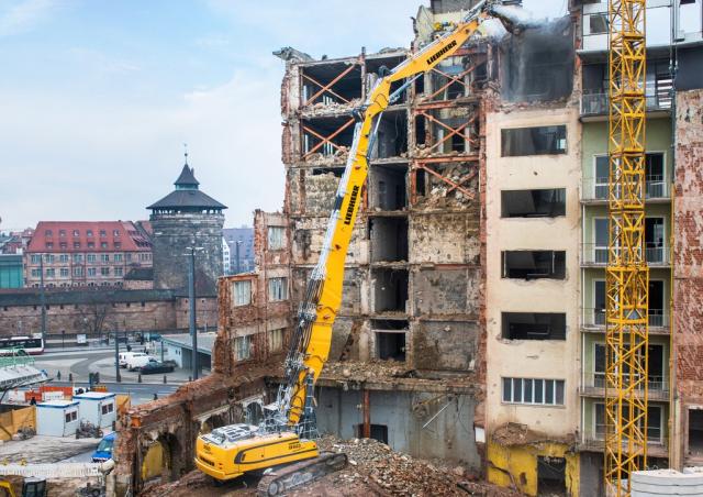 Liebherr R 950 Demolition Litronic excavator specs & dimensions (2019 ...