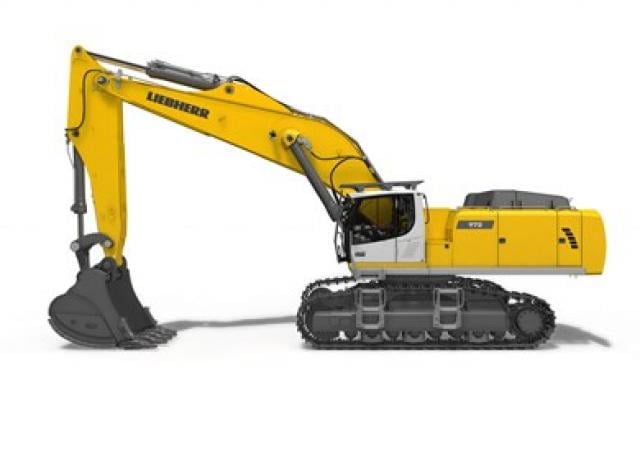 Liebherr R 972 Litronic excavator specs & dimensions (2022 - 2025 ...