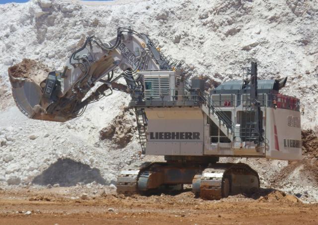 Liebherr R 9800 excavator specs (2014 - 2025) | Diggers | LECTURA Specs