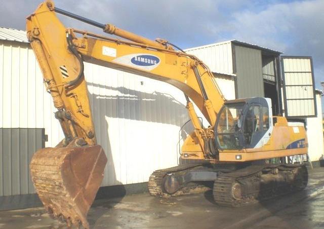 Samsung SE 350 LC-2 excavator specs (1995 - 1999) | Diggers | LECTURA Specs