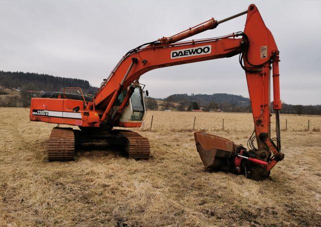 Daewoo SOLAR 220 LC-III excavator specs & dimensions (1996 - 2025 ...