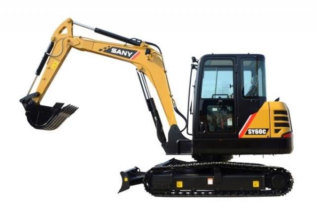 Sany SY60C excavator specs (2018 - 2025) | Diggers | LECTURA Specs