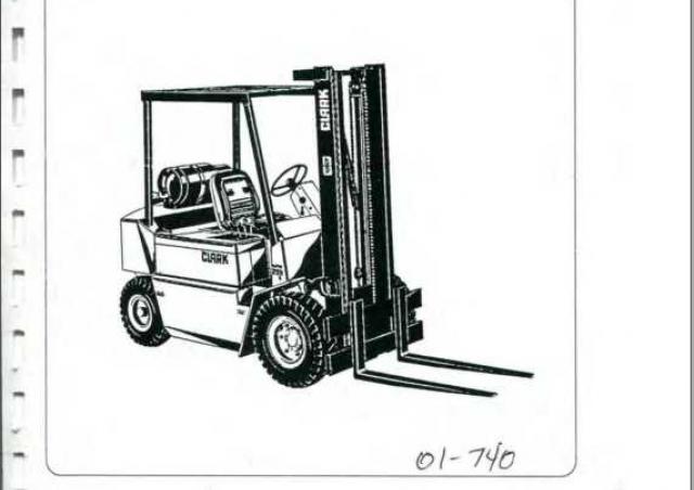 Clark DPM 20 H diesel forklift specs & dimensions (1993 - 1997) | Lift ...