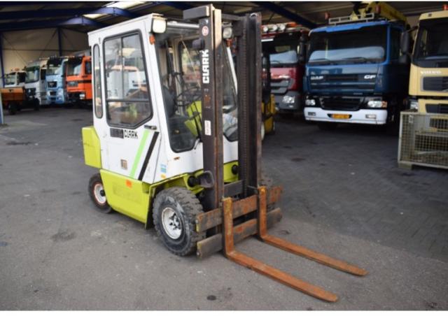 Clark DPM 25 L diesel forklift specs & dimensions (1987 - 1991) | Lift ...