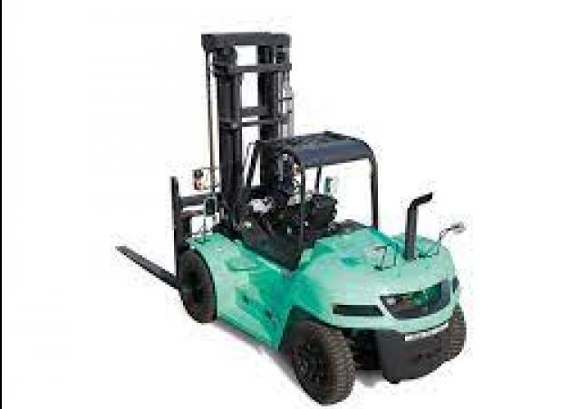 Mitsubishi FD 100 diesel forklift specs & dimensions (1998 - 2007 ...