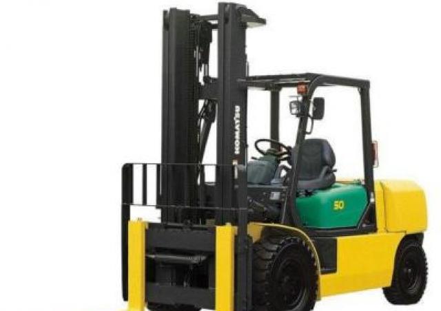 Komatsu FD 50 AT 7 diesel forklift specs & dimensions (1998 - 2005 ...