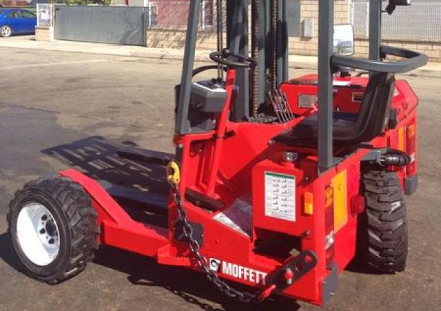 Moffett M 2003 STM diesel truck mounted forklift specs & dimensions ...