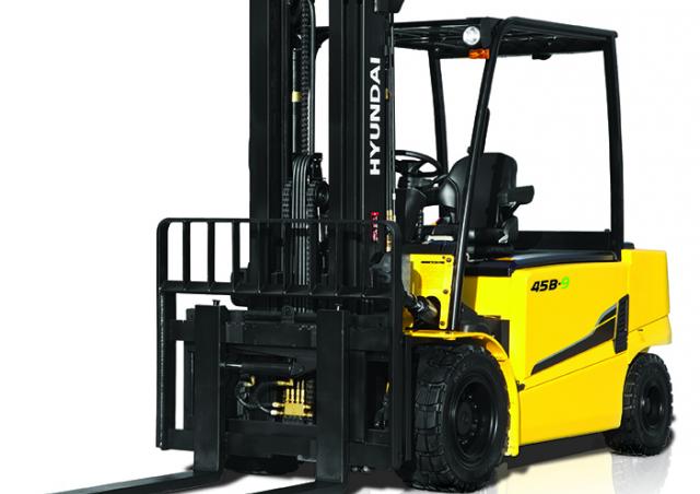 Hyundai 45B-9 electric forklift specs & dimensions (2019 - 2025) | Lift trucks | LECTURA Specs