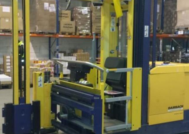 Dambach Hi-Racker 1000 AC electric 4 way forklift specs & dimensions ...