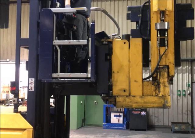 Dambach Hi-Racker 1200 AC electric 4 way forklift specs & dimensions ...