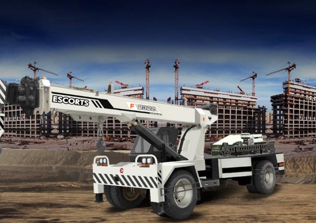 Escorts F 2322 crane - load chart, specs (2022 - 2025) | LECTURA Specs