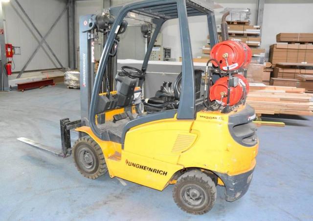 Jungheinrich TFG 20 AK LPG forklift specs & dimensions (2004 - 2004) | Lift trucks | LECTURA Specs