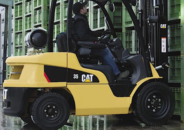 Caterpillar GP35N LPG forklift specs (2005 - 2014) | Lift trucks ...