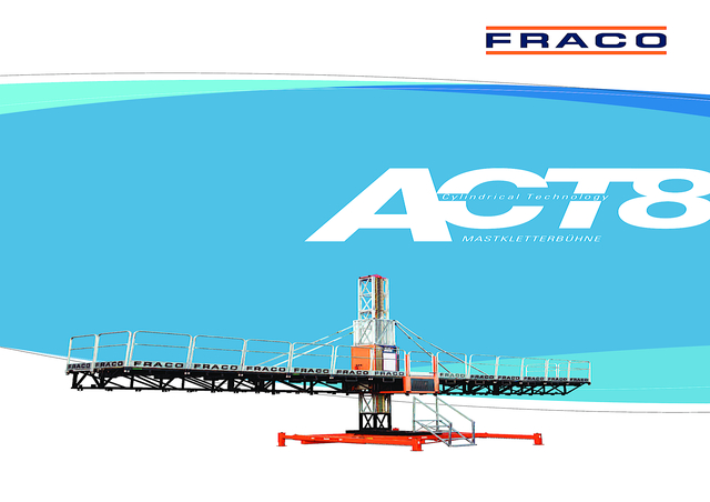 Fraco ACT-8 Specs & Dimensions (1999 - 2022) | Mast Climbing Work ...