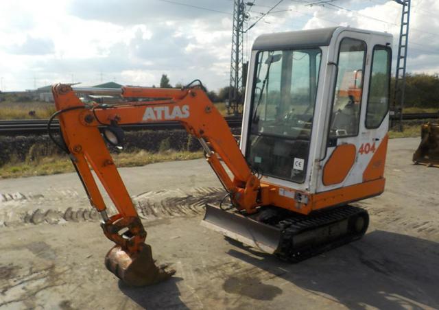 Atlas 404 excavator specs (1995 - 1999) | Diggers | LECTURA Specs