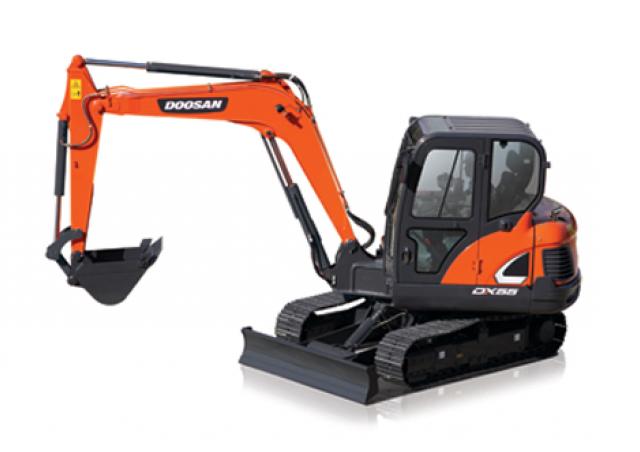 Doosan DX55-5B excavator specs (2019 - 2023) | Diggers | LECTURA Specs