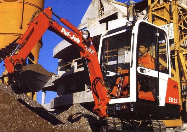 Pel-Job EB 12.4 excavator specs (1991 - 1997) | Diggers | LECTURA Specs