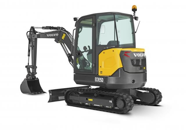 Volvo ECR35D excavator specs (2016 - 2018) | Diggers | LECTURA Specs
