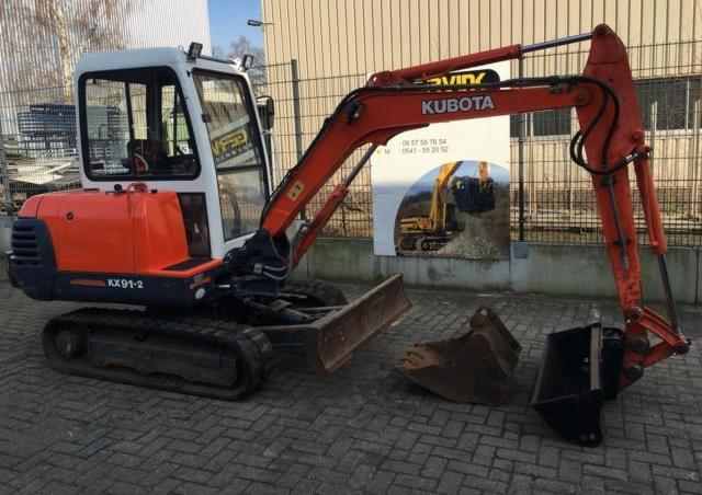Kubota KX91-2 excavator specs (1996 - 2002) | Diggers | LECTURA Specs