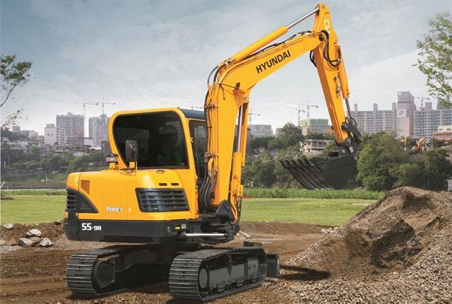Hyundai R55-9A excavator specs (2014 - 2019) | Diggers | LECTURA Specs