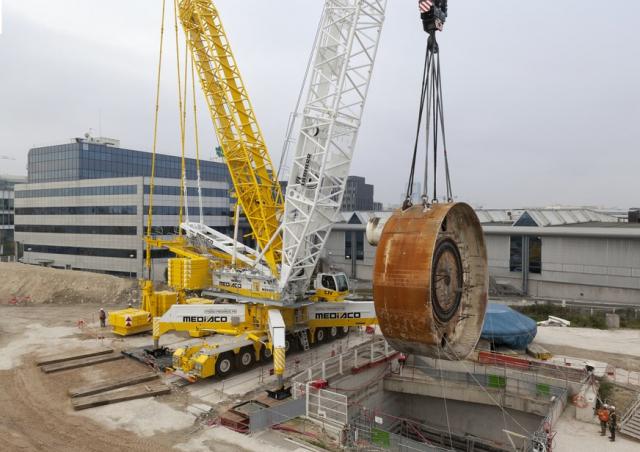 Liebherr LG 1750 crane - load chart, specs (2017 - 2025) | LECTURA Specs