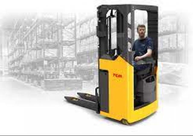 TCM SSO Sit down rider pallet stacker specs & dimensions (2021 - 2024 ...