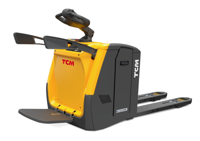 TCM PTF 200 Stand up rider pallet truck specs & dimensions (2021 - 2025 ...