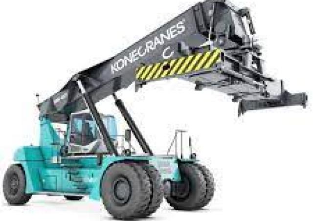 Konecranes SMV 4535 TC 5 reach stacker specs & dimensions (2014 - 2019 ...