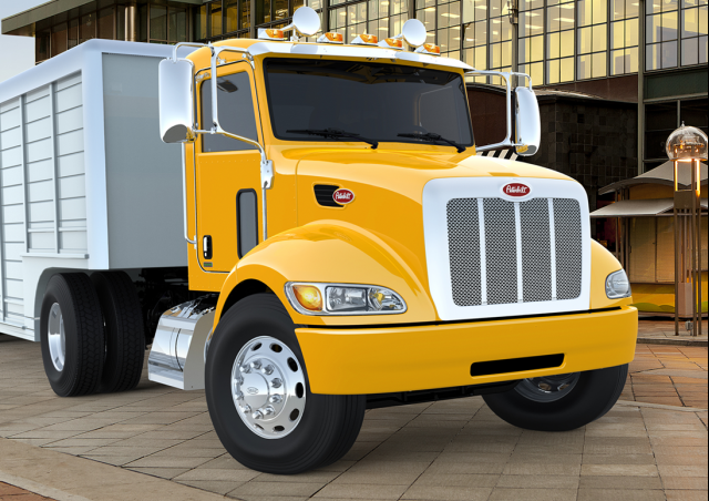 Peterbilt 337 PACCAR PX-9 (2019 - 2024) Truck Specs & Dimensions ...