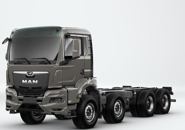 MAN TGS 35.510 8x4-4 (2019 - 2022) Truck Specs & Dimensions | LECTURA Specs