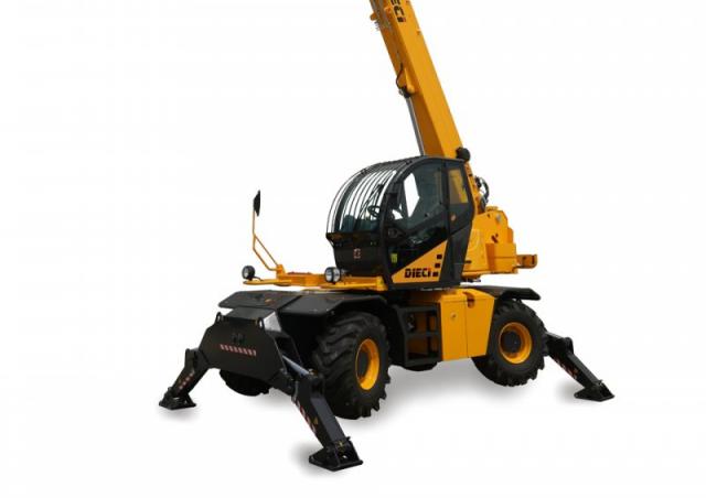 Dieci Pegasus 38.16/400 ° rotating telehandler specs (2015 - 2018 ...