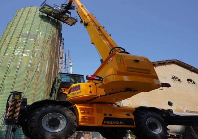Dieci Pegasus 60.21 rotating telehandler specs & dimensions (2020 ...