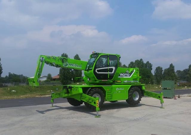 Merlo Roto 50.21 S rotating telehandler specs (2022 - 2025) | LECTURA Specs