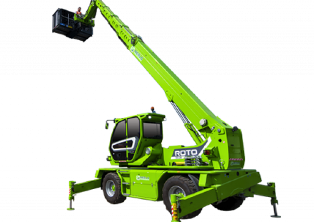 Merlo Roto 50.26 S rotating telehandler specs & dimensions (2020 - 2021 ...