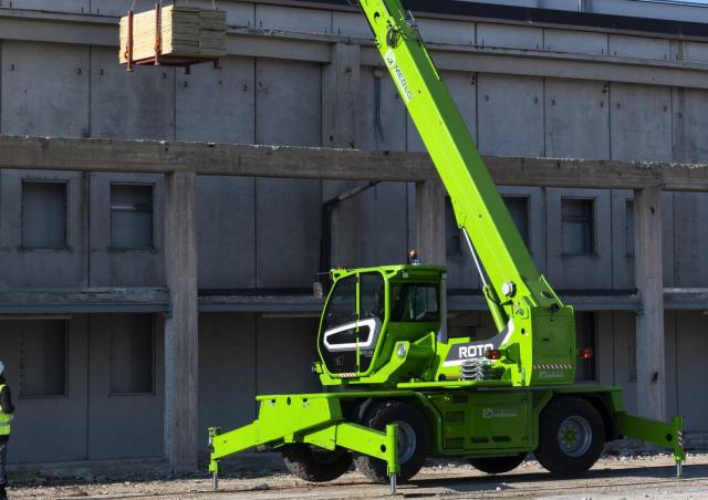 Merlo Roto 50.26 S Plus rotating telehandler specs & dimensions (2020 ...