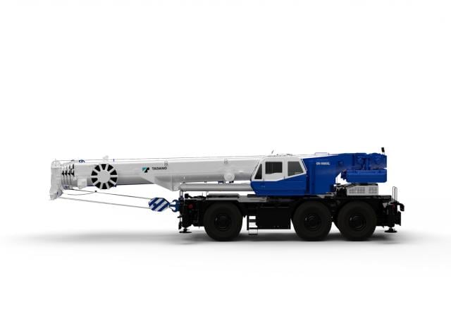 Tadano GR-1600XL-3 crane - load chart, specs (2023 - 2025) | LECTURA Specs