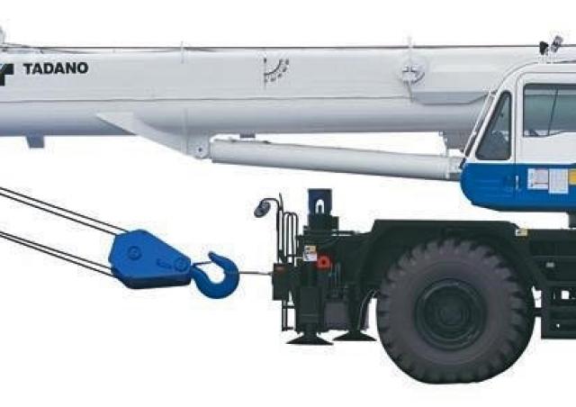 Tadano GR-500XL crane - load chart, specs (2019 - 2025) | LECTURA Specs