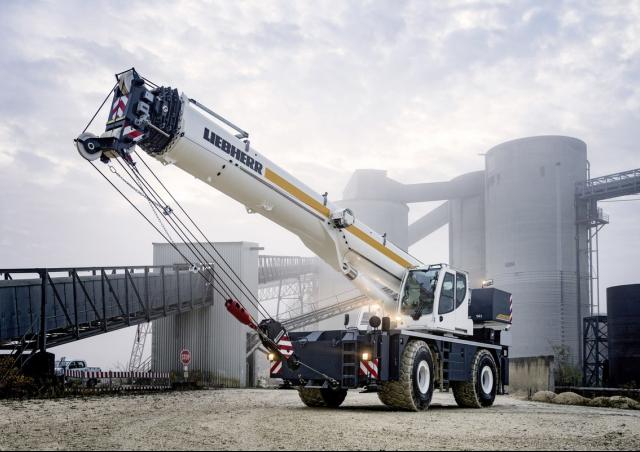 Liebherr LRT 1100-2.1 crane - load chart, specs & dimensions (2016 ...