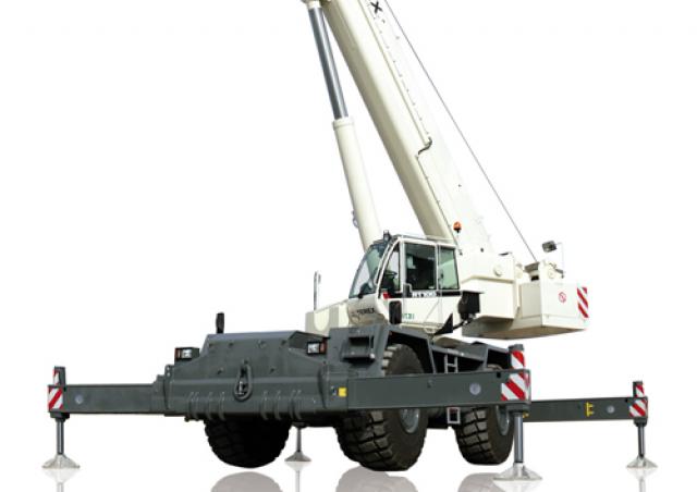 TEREX CRANES RT 100 crane - load chart, specs (2017 - 2021) | LECTURA Specs