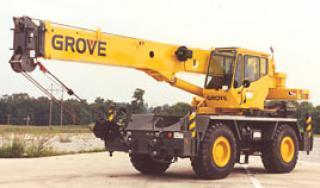 Grove RT 530 E crane - load chart, specs (2003 - 2008) | LECTURA Specs