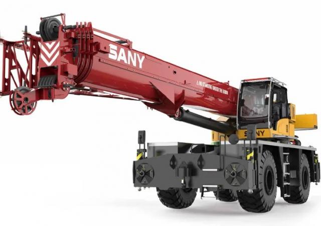 Sany SRC650T crane - load chart, specs (2023 - 2025) | LECTURA Specs