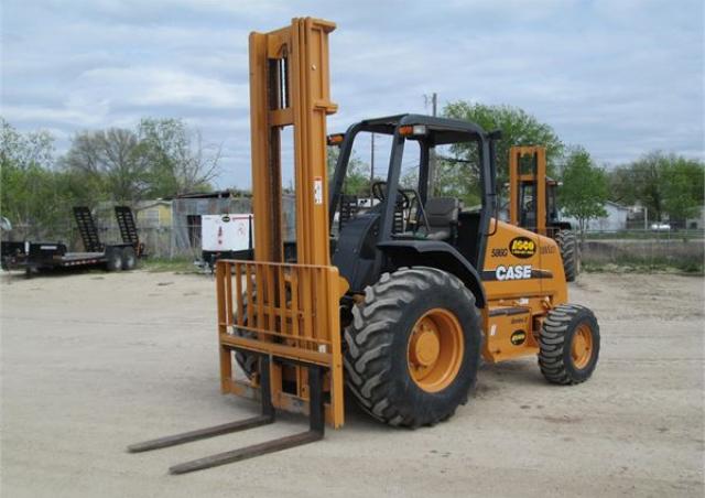 Case 586G rough terrain forklift specs (2008 - 2012) | LECTURA Specs