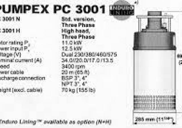 Pumpex PC 3001 N Specifications & Technical Data (1996-2013) | LECTURA ...