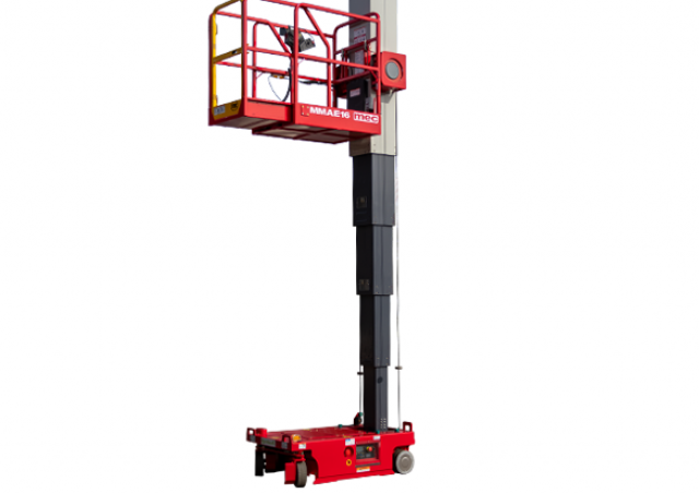 MEC MMAE16 Specs (2023 - 2024) | Single Vertical Mast Boom Lifts ...