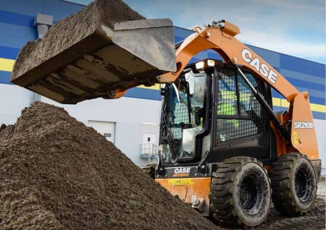 Case SR210B Skid Steer Specs & Dimensions (2020 - 2025) | LECTURA Specs