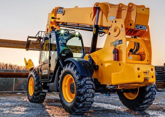 JCB 512-56 telehandler specs & dimensions (2019 - 2025) | LECTURA Specs